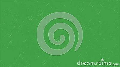 Rain Flow Down the Glass, Water Bubbles Green Screen Chroma Key Drop ...