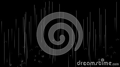 Rain Shape Elements with Alpha Channel. Stock Video - Video of digital ...