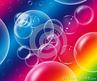 Rainbow Bubbles Royalty Free Stock Image - Image: 19809096