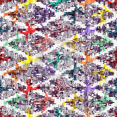 Rainbow Camo Grunge Mash Up Texture Background. Colorful Bold Irregular ...