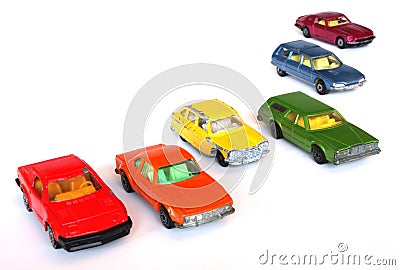 Rainbow Cars Royalty Free Stock Images - Image: 15800649