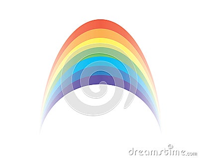 Vector Rainbow Clip Art | CartoonDealer.com #42434499