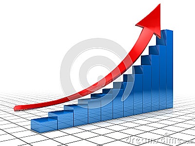 Raising Charts Royalty-Free Illustration | CartoonDealer.com #14636637