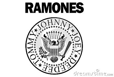 The Ramones Logo Vector Illustration | CartoonDealer.com #133005336