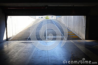 Ramp Access Underground Parking Royalty-Free Stock Photography ...