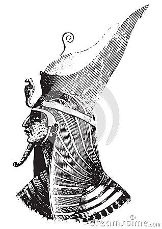 Ramses II. Set Of Egyptian Labels And Elements. Vector Set Illustration ...