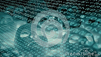 Computer Code Algorithm Research and Analysis Stock Video - Video of ...