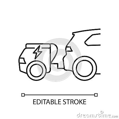 Range Extender Linear Icon Vector Illustration | CartoonDealer.com ...