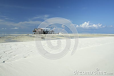 Ranger Station Tubbataha Reefs Philippines Royalty-Free Stock Photo ...