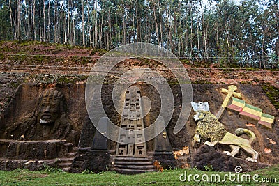 Rastafarian Sculptures In Ethiopia Stock Photo - Image: 28087730