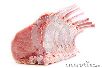 Raw Pork Ribs Rack Stock Photo - Image: 37892100