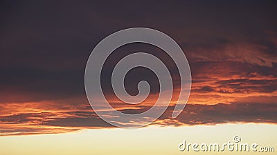 Clouds in Motion a Timelapse of the Vibrant Sky and Dramatic ...