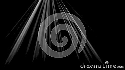 Rays of Light Black Screen Motion Graphics. Shining Star and Sun Rays ...