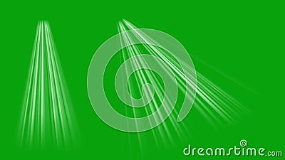 Rays of Light with Green Screen Background Stock Video - Video of light ...