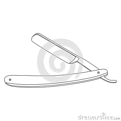 Razor Outline Stock Photography | CartoonDealer.com #58469252