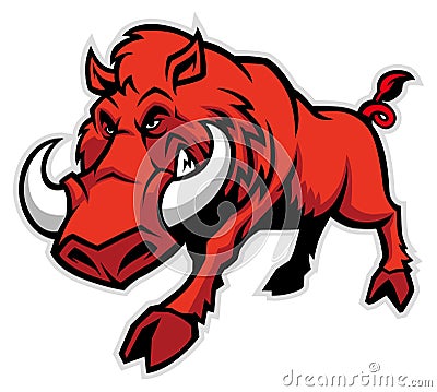 Razorback Cartoon Vector | CartoonDealer.com #45145511