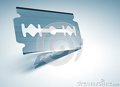 Razorblade Royalty-Free Cartoon | CartoonDealer.com #13108967