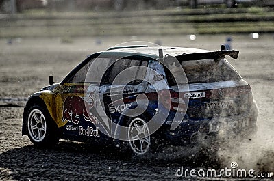 Rc Rally Car Editorial Photo | CartoonDealer.com #74640139