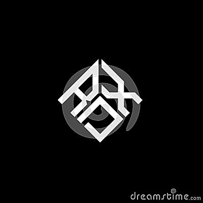 RDX Letter Logo Design On Black Background. RDX Creative Initials ...