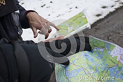 Reading Maps Stock Image | CartoonDealer.com #35482105