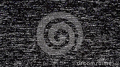 Real Analog Static Noise Texture. Monochrome, Black and White Offset ...