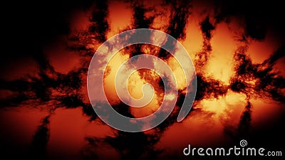 Realistic Fire Video Effect Backgrounds Digital Rendering Stock Footage ...