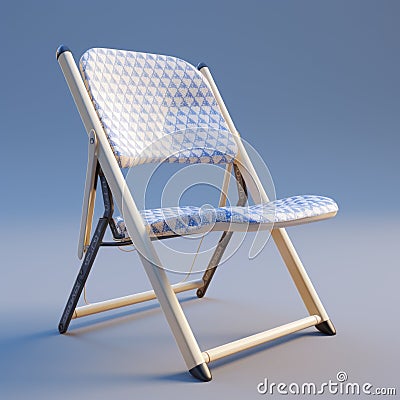 Realistic Folding Chair Model With Vray Tracing And Nature-inspired ...