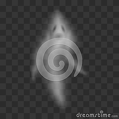 Realistic Ghost. Vector | CartoonDealer.com #161380662