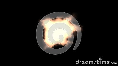 Realistic Muzzle Flash Footage in Black Background Stock Video - Video ...