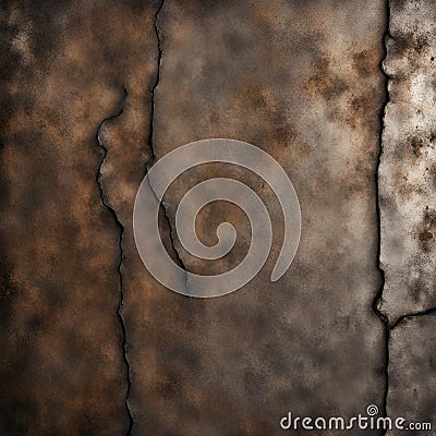 Realistic Old Metallic Background With Burn Scars In A Mid-range Ai ...