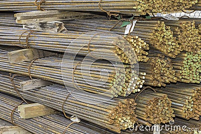 Rebar Bundles 2 Royalty Free Stock Images - Image: 33443529