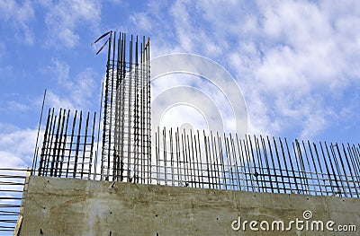 Rebar Wall Construction Royalty-Free Stock Photo | CartoonDealer.com ...