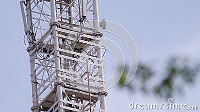Receiving and Transmitting Stations Stock Footage - Video of industry ...