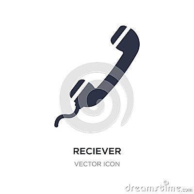 Reciever Icon On White Background. Simple Element Illustration From ...