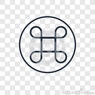 Reconciliation Concept Vector Linear Icon Isolated On Transparent ...