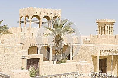 Reconstructed Arab Village Stock Image - Image: 6910891