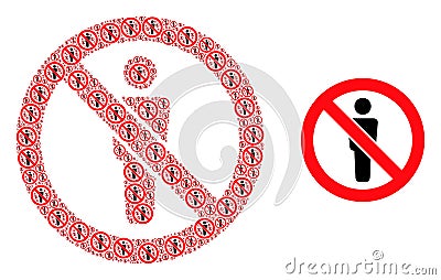 Forbidden Man Figure Collage Of Forbidden Man Figure Icons And Original ...