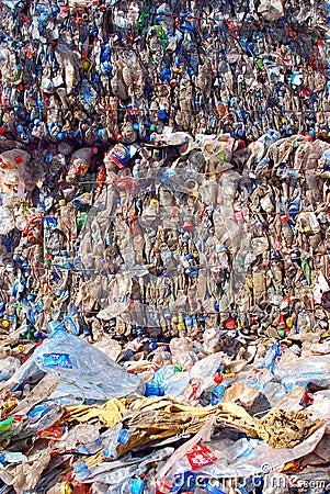 Baled Stacked Aluminum Cans Recycle Editorial Photo - Image of recycled ...