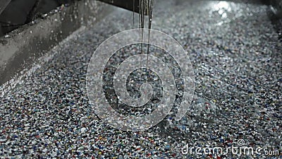 Recycling Plastic by Dissolving in a Metal Container. a Large Amount of ...