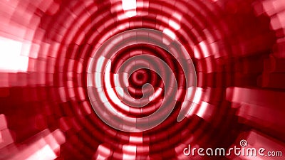 Red Abstract Hexagons Animation with Ripple Effect Background Stock Video - Video of decoration ...