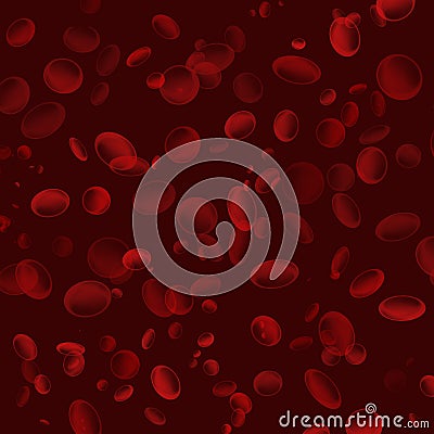 Red Blood Cells On A Maroon Background Stock Image | CartoonDealer.com ...