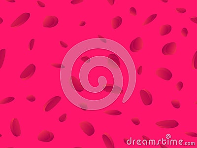 Red Blood Cells Seamless Pattern. Blood Clot Under The Microscope ...
