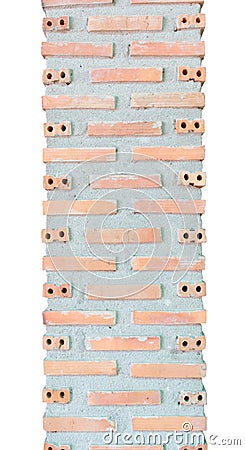 Red Brick Pillars Royalty-Free Stock Image | CartoonDealer.com #83793208