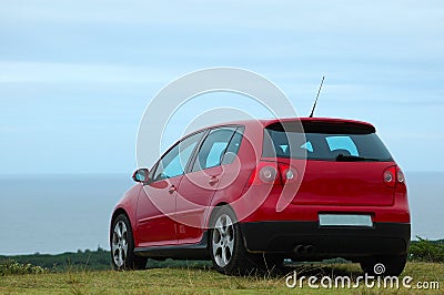 Red Car Stock Photo - Image: 1990620