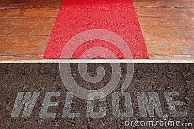 Red Carpet Welcome Royalty Free Stock Image - Image: 1371956