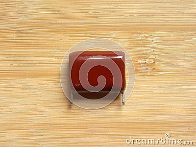 Red Ceramic Capacitor Royalty-Free Stock Image | CartoonDealer.com ...