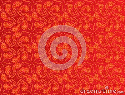 Red Color Pattern Design Royalty Free Stock Image - Image: 4485826