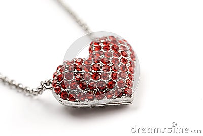 Red Diamond Heart Stock Images - Image: 7815754