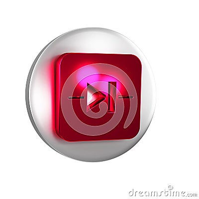 Red Diode In Electronic Circuit Icon Isolated On Transparent Background ...