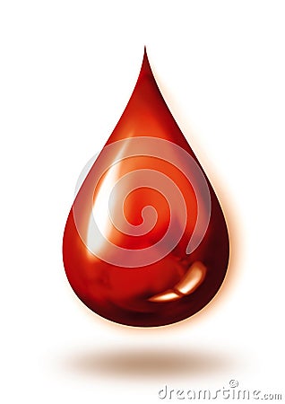 Red Drop Royalty Free Stock Photos - Image: 80388
